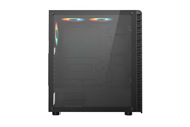 CIT-RAIDER6-BLK: CiT Raider Black ATX Gaming PC Case - Black