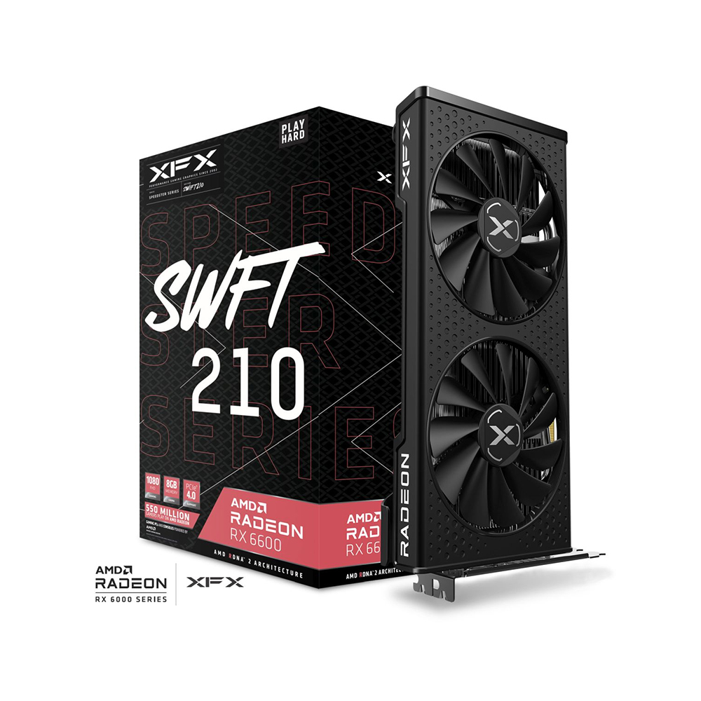 Gaming Graphics Card XFX Speedster SWFT210 Radeon RX 7800XT With 16GB ...